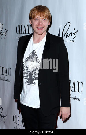 Rupert Grint celebrates his birthday at Chateau nightclub inside Paris ...