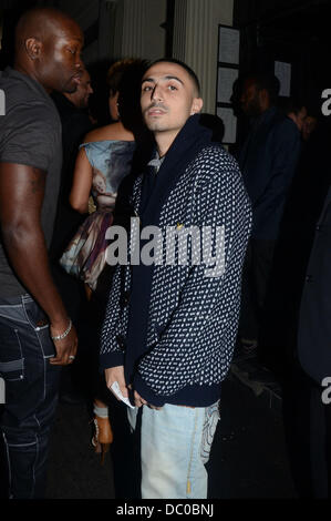 Adam Deacon celebrities arrive at Movida to celebrate Dappy's (real ...