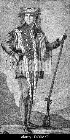 CAPTAIN MERIWETHER LEWIS of the Lewis and Clark Expedition Stock Photo ...