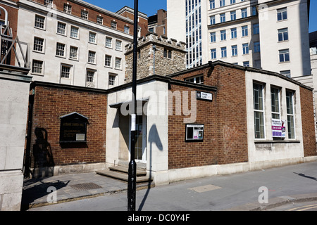 England, London, City of London, Mark Lane, Tower of All Hallows ...
