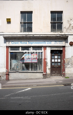 Run Down Property Business Trowbridge Stock Photo - Alamy