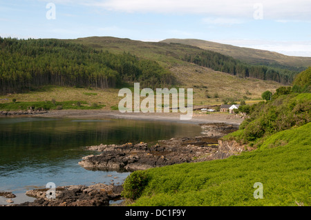 Orbost Farm near Loch Bharcasaig on the Isle of Skye, Scottish ...