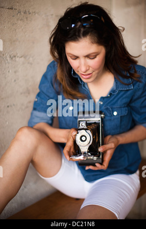 Vintage medium format Stock Photo - Alamy