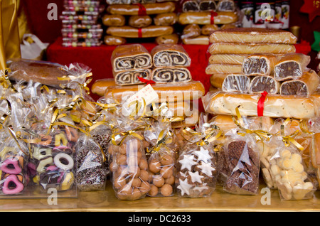 Switzerland, Basel. Traditional Swiss bakery with colorful fresh ...