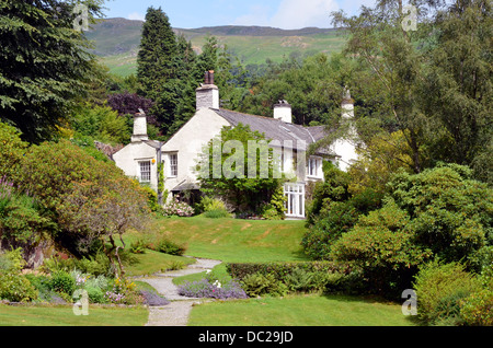 Rydal Mount near Grasmere, the former home of poet William Wordsworth ...