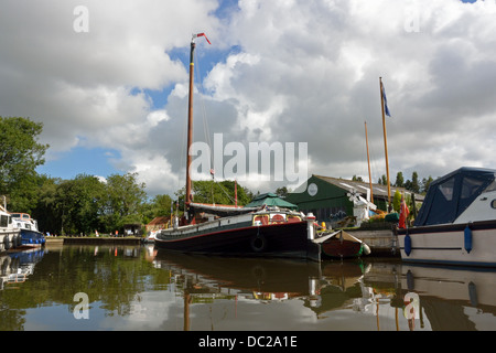 Museum of the Broads, Stalham, Norfolk Broads, Norfolk, East Anglia ...