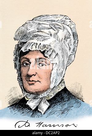 Anna Harrison, First Lady Stock Photo - Alamy