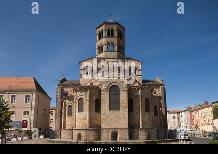 Issoire (central France): Church Abbey of Saint-Austremoine, Romanesque ...