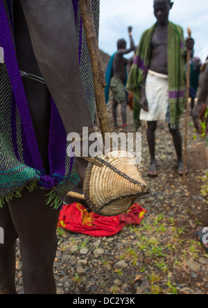 Bodi Tribe People During Kael Ceremony, Hana Mursi, Omo Valley ...