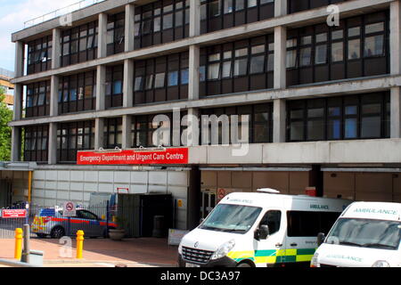 08 August 2013, The Whittington Hospital, Archway, Islington, London ...