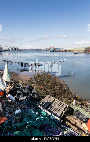 Montrose Angus Scotland the South Esk Viaduct crossing the basin and ...