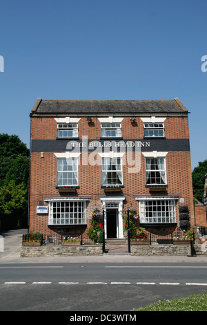 The Bulls Head Inn, Inkberrow, Worcestershire, England, UK Stock Photo ...
