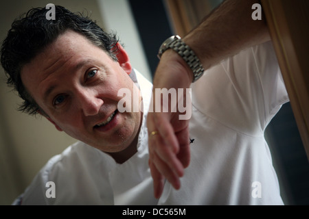 Chef John Benson-Smith . Picture: Chris Bull Stock Photo - Alamy