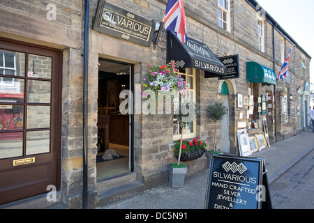 Bakewell Village Market Town Peak District Derbyshire UK Stock Photo ...