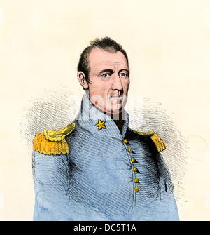 Portrait of Sam Houston Stock Photo - Alamy