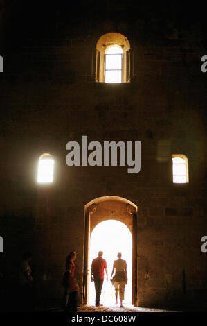 Spain Huesca templar castle of Monzon Stock Photo: 1392337 - Alamy