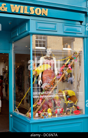 Butler & Wilson Designer Fashion Boutique in London Stock Photo - Alamy