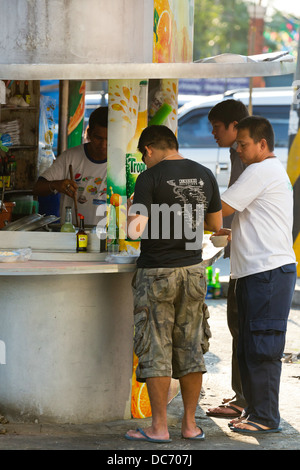 Typical Street Kiosk in Makati City in Metro Manila, Philippines Stock ...