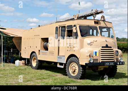 Green Goddess Fire Engine Stock Photo - Alamy