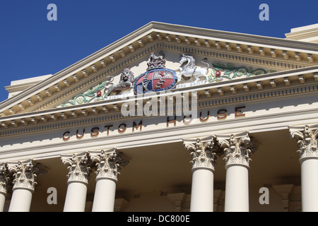 Australia, Tasmania, Launceston. Custom House built during late 1800's ...