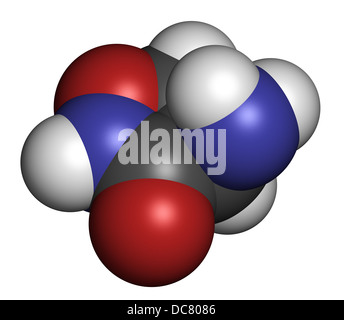 Cycloserine (D-cycloserine) tuberculosis drug, chemical structure ...