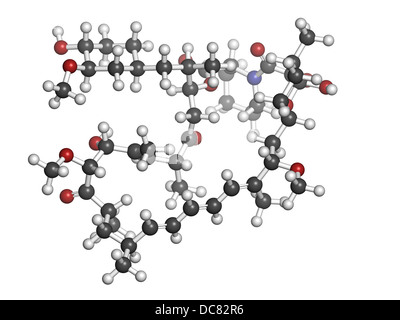 Interleukin 6 (IL-6) molecule, chemical structure. IL-6 is a an ...