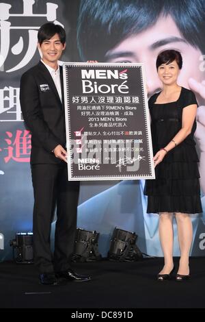 Actor Vic Chou attends promotion activity of Biore in Taipei,China on ...