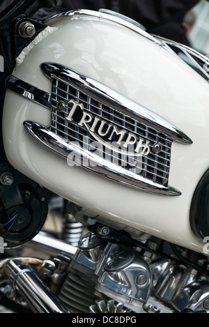 Triumph Tiger 90 350cc motorcycle. Classic british motorcycle Stock ...