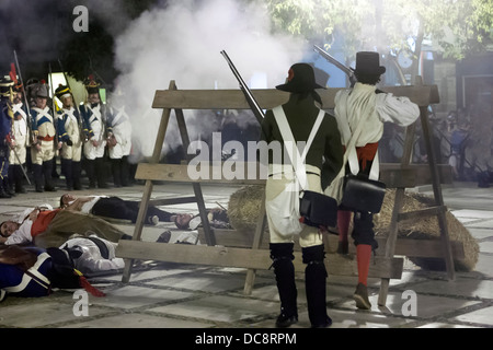 Representation of the Battle of Bailen, Bailén Jaén province, Andalusia ...