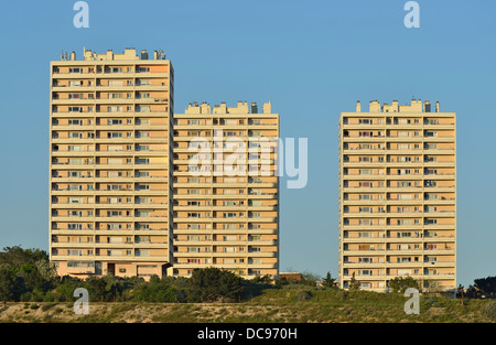 Residential blocks, Marseille, France Stock Photo - Alamy