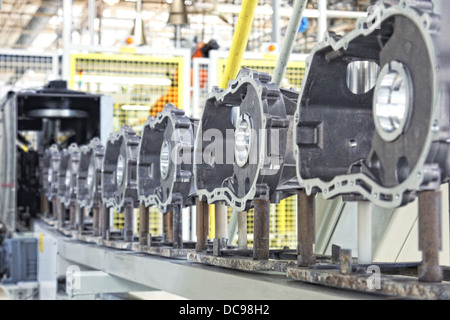 manufacturing parts for car engine Stock Photo - Alamy