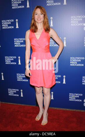 Alicia Witt arrives at the Hollywood Foreign Press Association Luncheon ...