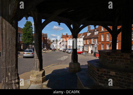Market street Wymondham town centre Stock Photo - Alamy