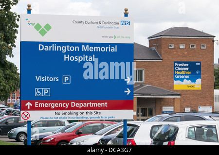 Darlington Memorial Hospital, Co. Durham, England, UK Stock Photo - Alamy