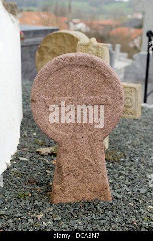 stone discoidal necropol stele basque country france quitaine osses ...