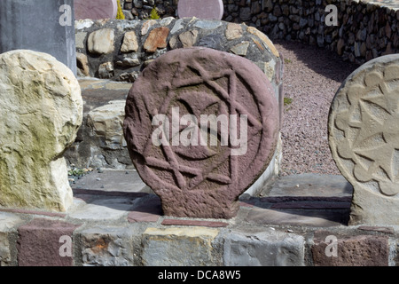 stone discoidal necropol stele basque country france quitaine osses ...
