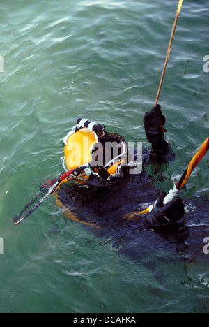 Navy Diver 1st Class Jayson C. Boyse summarizes his career before an ...