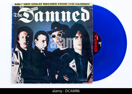 The Damned - The Best of The Damned, 1980 limited edition blue vinyl ...