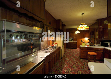 The Kitchen at Graceland the home of Elvis Presley in Memphis Tennessee ...