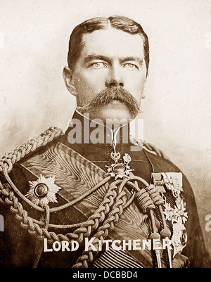 Lord Kitchener Victorian Military General Stock Photo - Alamy