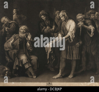 Jacob Shown Joseph’s Bloody Coat, 1650 by Rembrandt Harmensz ...