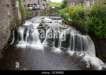 Waterfall, Hawes, Yorkshire Stock Photo - Alamy