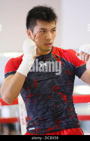 Teiken boxing gym, Tokyo, Japan. 29th Nov, 2013. Ryota Murata, NOVEMBER ...