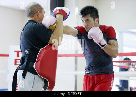 Teiken boxing gym, Tokyo, Japan. 29th Nov, 2013. Ryota Murata, NOVEMBER ...
