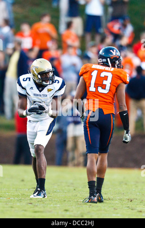 Georgia Black Team wide receiver Landon Roldan (84) runs from the Red ...
