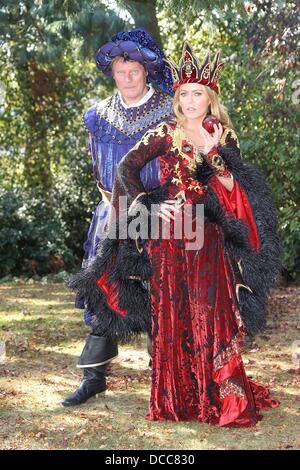 David Spinx photocall for the Snow White Pantomime which is to be held ...