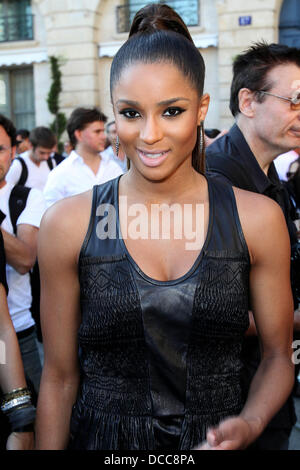 Ciara Harris, at the Paris Fashion Week Spring/Summer 2012 Ready To ...