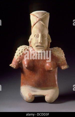 This bronze sculpture depicts a kneeling female figure, part of the ...