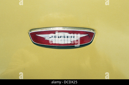 Jensen Interceptor badge Stock Photo - Alamy