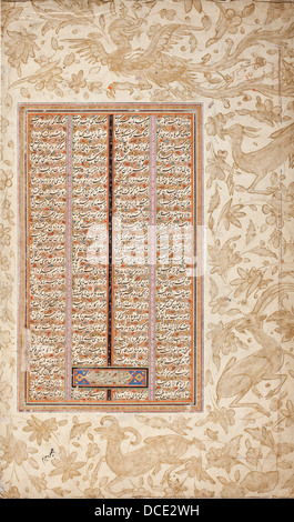 This illuminated manuscript, part of LACMA’s collection, depicts the ...